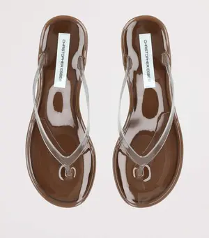 Christopher Esber Jo Flip Flops - Brown