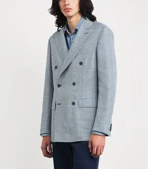 Brioni Wool-silk-linen Soffio Blazer