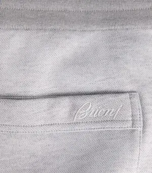 Brioni Cotton-blend Sweatpants