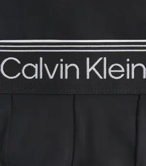 Calvin Klein Microfiber-stretch Boxer Briefs - Black