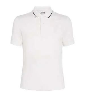 Lacoste Tennis Heritage Ultra-dry Stretch Polo Shirt - White