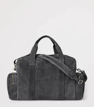 Brunello Cucinelli Suede Leisure Bag