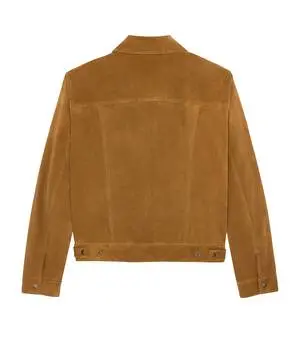 Saint Laurent Suede Twin-pocket Jacket