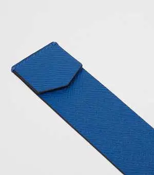 Smythson Panama Leather Bookmark