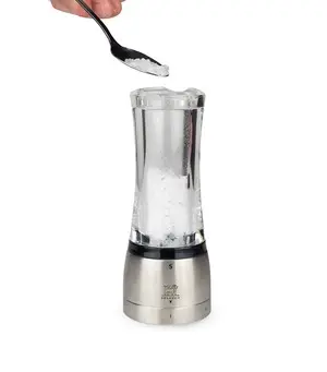 PEUGEOT Stainless Steel Daman Salt Mill - Black