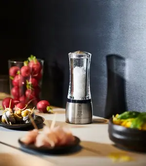 PEUGEOT Stainless Steel Daman Salt Mill - Black