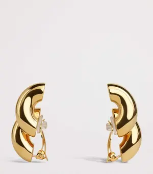Alaïa Torsion Drop Earrings - Gold