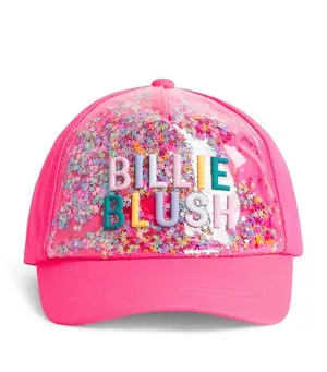 BILLIEBLUSH Star Logo Baseball Cap - Pink