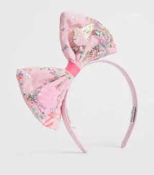 BILLIEBLUSH Bow Headband - Pink