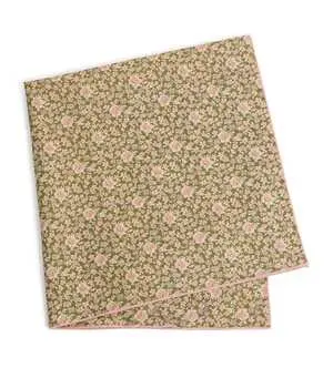Bonpoint Cotton Floral Scarf - Green