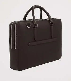 Smythson Large Calfskin Ludlow Briefcase