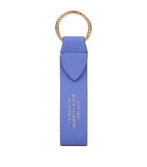 Smythson Calfskin Panama Keyring