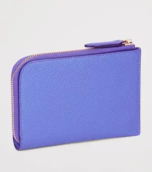 Smythson Small Panama Leather Flat Pouch