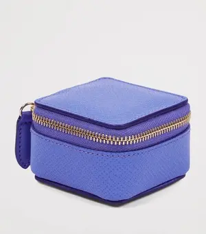 Smythson Small Panama Leather Trinket Case