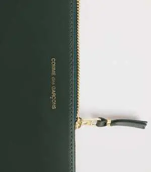 Comme Des Garçons Large Leather Pouch