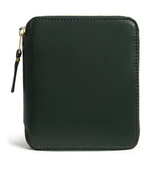 Comme Des Garçons Small Leather Pouch - Green