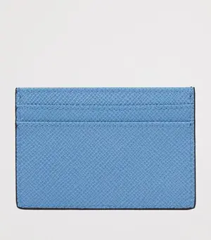 Smythson Panama Leather Stickers Card Holder