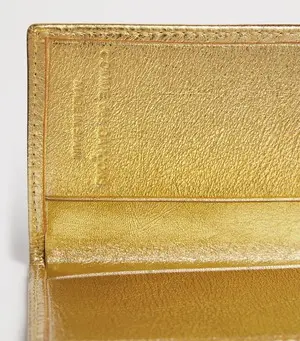 Comme Des Garçons Leather Bifold Vertical Card Holder