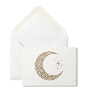 Smythson Box Of 10 Eid Cards And Envelopes - White