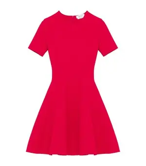 Alexander McQueen Short-sleeve Mini Dress