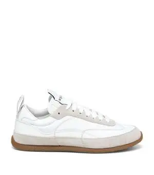 Alexander McQueen Leather Ec1 Sneakers - White