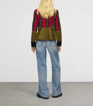 Alexander McQueen Cotton-blend Tartan Ripstop Jacket