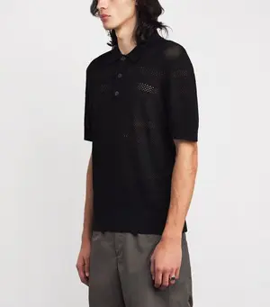 Dries Van Noten Knitted Mercy Polo Shirt