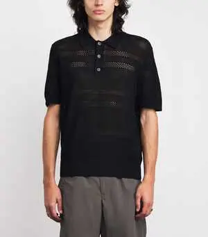 Dries Van Noten Knitted Mercy Polo Shirt