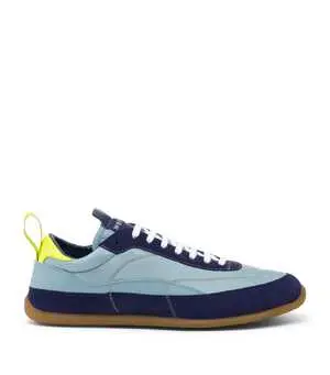 Alexander McQueen Leather Ec1 Sneakers - Blue