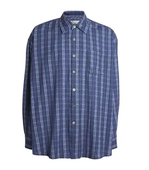 Our Legacy Borrowed Shirt - Blue