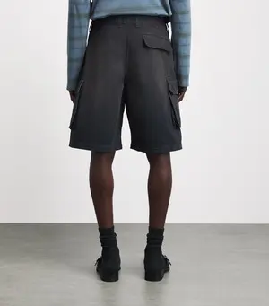 Our Legacy Cotton Mount Cargo Shorts - Black