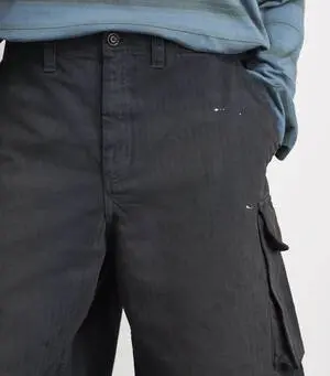 Our Legacy Cotton Mount Cargo Shorts - Black
