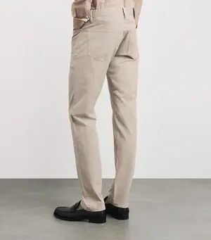 Brioni Stretch-cotton Chinos