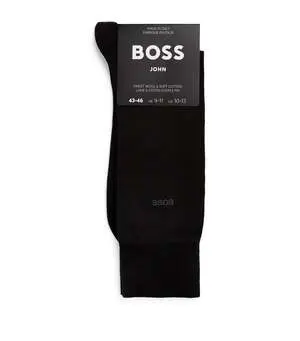 BOSS John Logo Socks - Black