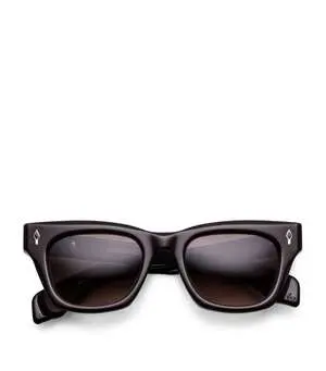 JACQUES MARIE MAGE Dealan Cat Eye Sunglasses - Gold