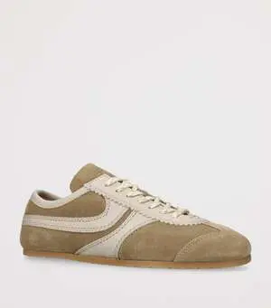 Dries Van Noten Dustin Suede Sneakers - Beige