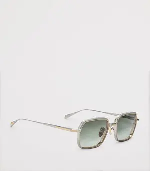 JACQUES MARIE MAGE Titanium Admiral Sunglasses