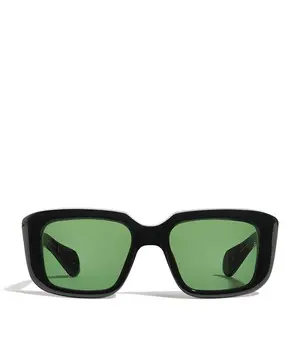 JACQUES MARIE MAGE Acetate Standiford Sunglasses - Black