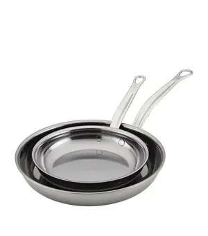 HESTAN Set Of 2 Nanobond Skillets