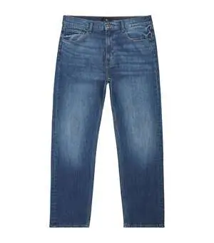 7 For All Mankind Button Detailed Jeans For Men