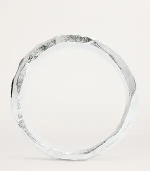THE OUZE Sterling Hallmark Ring