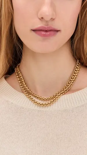 Shashi Double Olympia Necklace