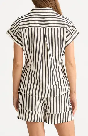 BRAVE+TRUE Portia Stripe Button-up Shirt