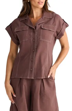 Brave+true Button Up Shirts For Women