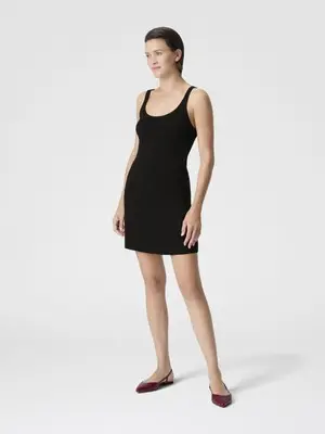 Missoni Stretch Mini Skirt In Cotton And Viscose Chevron - Black