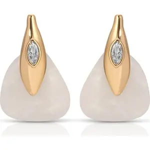 Ettika Solstice Drop Earrings - Bone