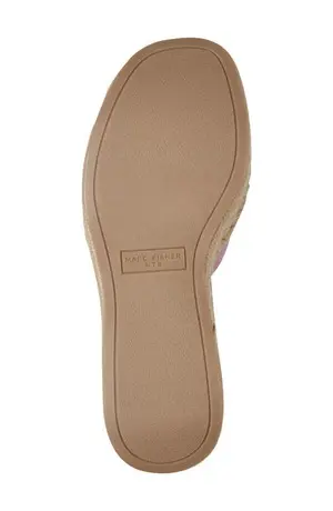 Marc Fisher Pasion Espadrille Platform Wedge Sandal - Medium Pink