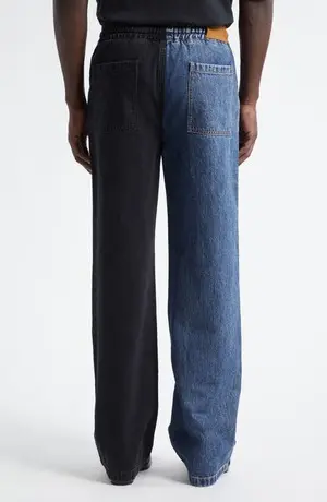 Amiri Spliced Baggy Jeans