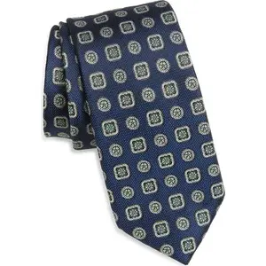 Nordstrom Aguilar Medallion Silk Tie - Green