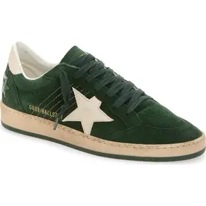 GOLDEN GOOSE Ball Star Sneakers - Dark Green/cream